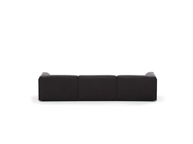 HYBLA Modular leather sofa By De Padova