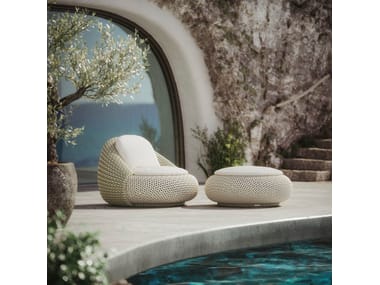 ATOLO Garden armchair By DEDON