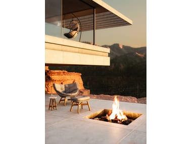 KIDA Hanging lounge chair incl. base By DEDON