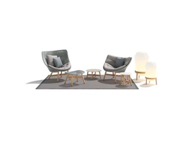MBRACE Footstool By DEDON | design Sebastian Herkner