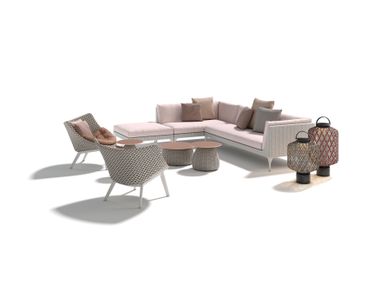 PORCINI Garden side table By DEDON