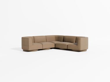 CONFETTI SOFT MODULAR LOUNGE - 5 SEATER CORNER Sofa By DESIGN BY THEM