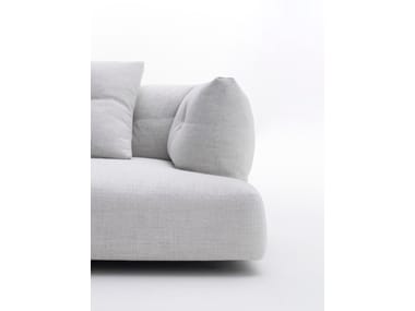 ETHÌA Sectional sofa with removable cover By Desiree divani