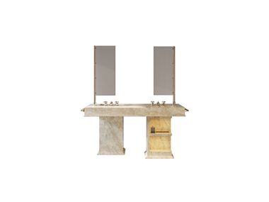 MY LOVE WATER VANITY MASTER Double vanity unit with integrated ...