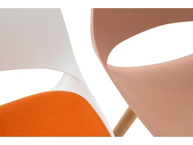 ECLIPSE Polypropylene chair By Diemmebi | design Angelo Pinaffo