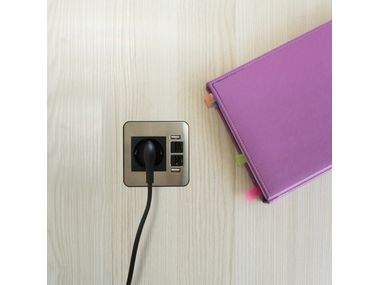 SOURCE Multiple electrical socket with USB By Digitel