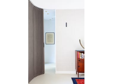 Curved track door Textile door By Dooor