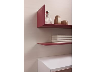 E-WALL | Storage wall Wall-mounted storage wall By ESTEL GROUP