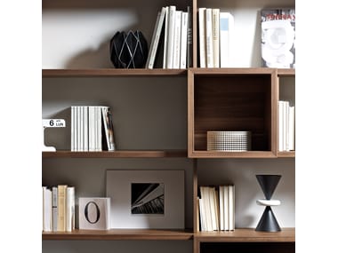 E-WALL | Storage wall Wall-mounted storage wall By ESTEL GROUP