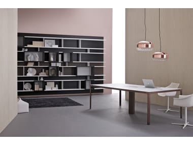 E-WALL | Storage wall Wall-mounted storage wall By ESTEL GROUP