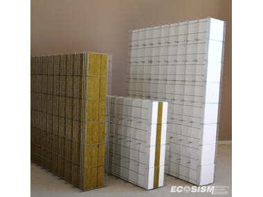 Prefabricated wall panel ECOSISM By ECOSISM