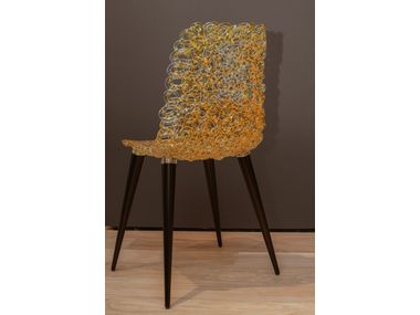 EDRA - GINA Polycarbonate chair By In Stock | design Jacopo Foggini