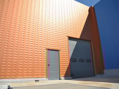 TERMOPARETI® RUGBY Pannello metallico coibentato per facciata By ELCOM SYSTEM