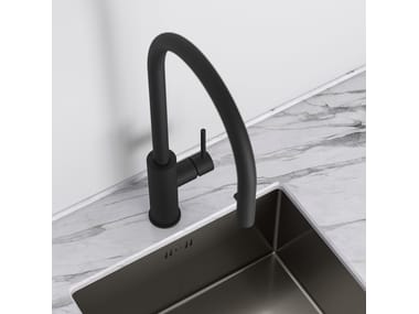 ELEGANCE Countertop single handle kitchen mixer tap By LUSSO
