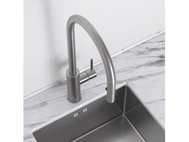 ELEGANCE Countertop single handle kitchen mixer tap By LUSSO