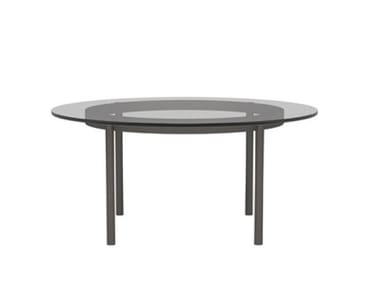 ELEMENT TABLE | Round coffee table Round glass coffee table By Andreu World