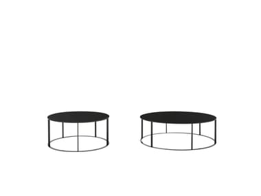 ELIOS Round mirrored glass coffee table By Maxalto | design Antonio ...