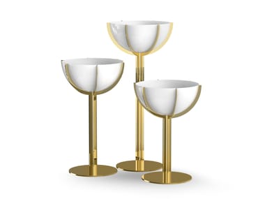 Metal plant pot ELON By BLOSS