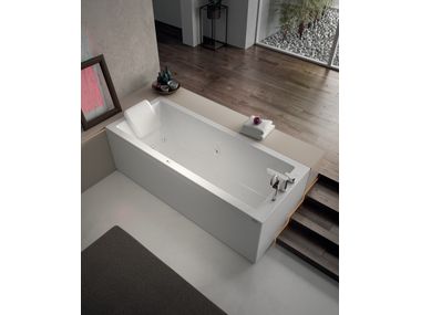 ENERGY 180 Hydromassage rectangular bathtub By Jacuzzi® | design Emo Design