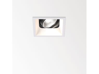 ENTERO SQ-S LED adjustable square spotlight By Deltalight