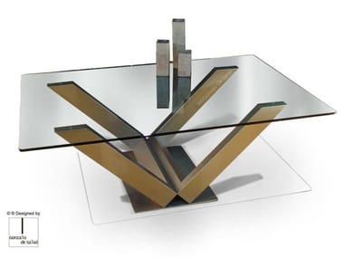 EOLIA Glass coffee table By Gonzalo De Salas