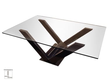 EOLIA Glass coffee table By Gonzalo De Salas