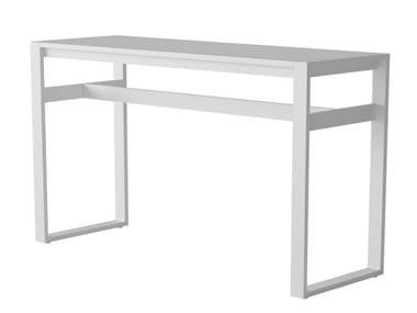 EOS Rectangular powder coated aluminium high table By Case | design ...