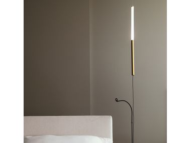 EQUILIBRIO LED Anodized aluminium floor lamp By OliveLab | design ...