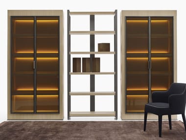 ERACLE | Display cabinet with integrated lighting By Maxalto design ...