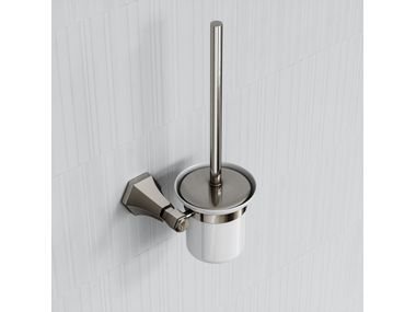 ETON Wall-mounted ceramic toilet brush By LUSSO