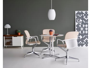 EVERYWHERE | Table with 4-star base Everywhere Collection By Herman ...