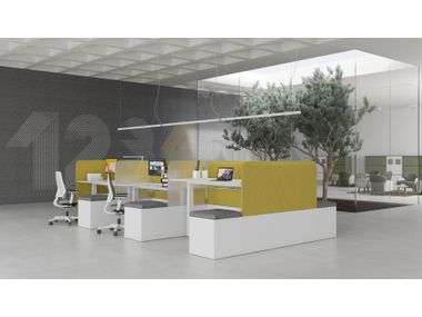 Height-adjustable office desk with electric motion EVOLUTION Evo ...