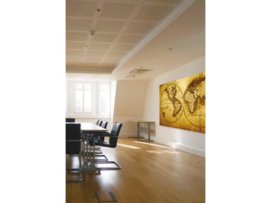 EVOLUTION SILENT Polyester fibre Acoustic wall panel By Virag Floors