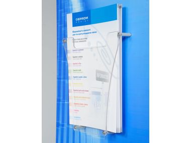 Expositor de Plexiglas® de suelo EXPO-PLEX By GEPROM design