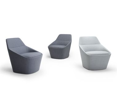 EZY LARGE Fabric easy chair By Offecct | design Christophe Pillet