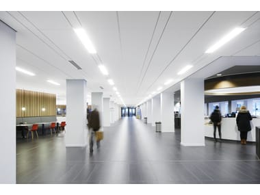 Ecophon Focus™ Lp Acoustic glass wool ceiling panels By Saint-Gobain ECOPHON