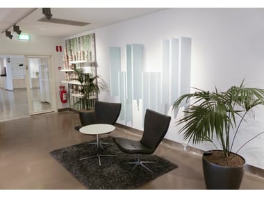 Glass wool Acoustic wall panel Ecophon Solo™ Baffle Wall Ecophon Solo ...