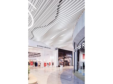 Glass wool acoustic baffles Ecophon Solo™ Baffle Wawe Ecophon Solo ...