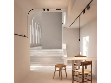 °IN MICRO Anodized aluminium track-Light By Eden Design | design Bart Lens