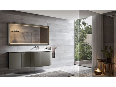 MIRROR WITH BACKLIT FRAME Espejo By Edoné by Agorà