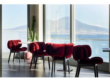 BLUE VELVET Easy chair By Edra