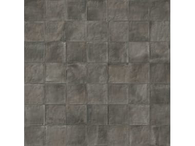 FORME ANTRACITE Porcelain stoneware wall tiles with terracotta effect ...