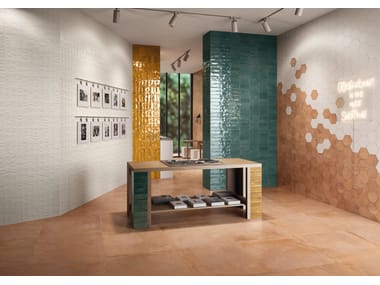 FORME ROSATO Porcelain stoneware wall tiles with terracotta effect By ...