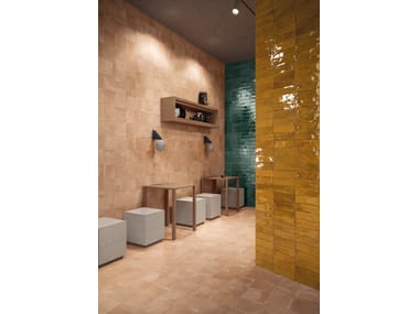 FORME ROSATO Porcelain stoneware wall tiles with terracotta effect By ...
