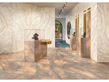 TELE DI MARMO LUMIA GOLDEN AMBRA Flooring By EmilCeramica