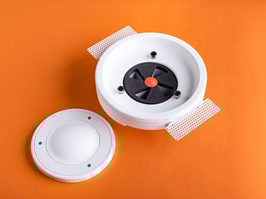 RONDO 100-125 Outlet and diffuser for channelled system By Ergovent