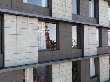 EXA-TECH FVH PR2 Ceramic Ventilated facade By Exagres