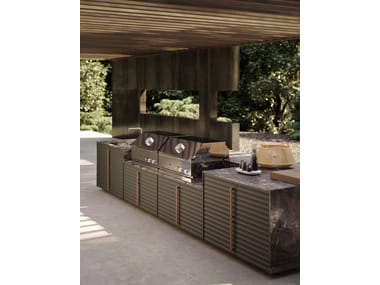 AMALFI KITCHEN Outdoor kitchen By Exteta