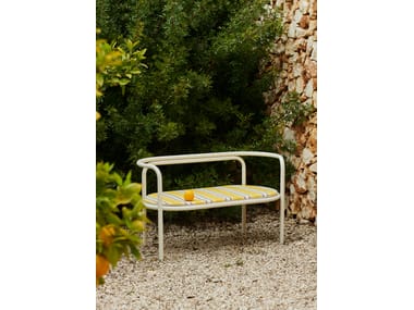 LOCUS SOLUS JACQUEMUS + EXTETA SPECIAL RE-EDITION Garden bench By Exteta