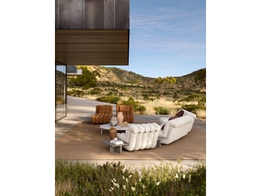 PERISCOPIO Fabric sofa By Exteta